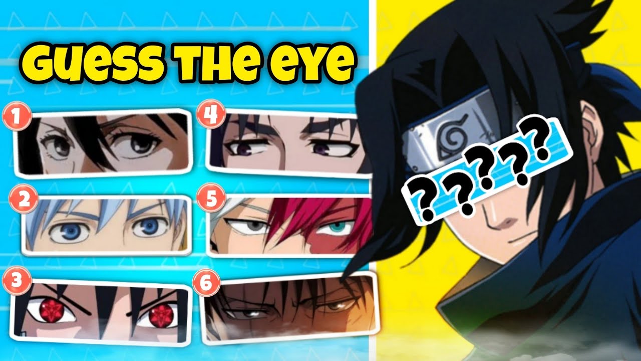 GUESS THE ANIME EYES 👁️🕹️ [VERY EASY - DIFFICULT] GUESS THE ANIME 42 ...