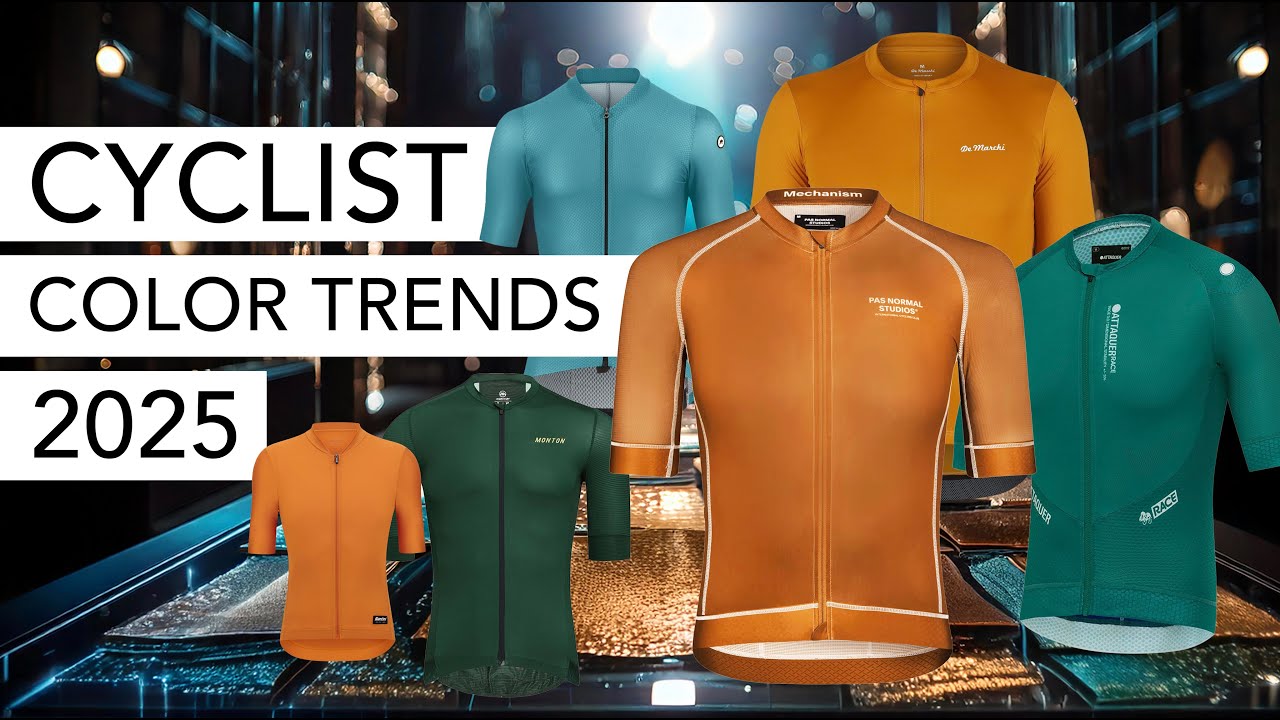 CYCLIST COLOR TRENDS 2025 for the Short Sleeve Jersey - YouTube