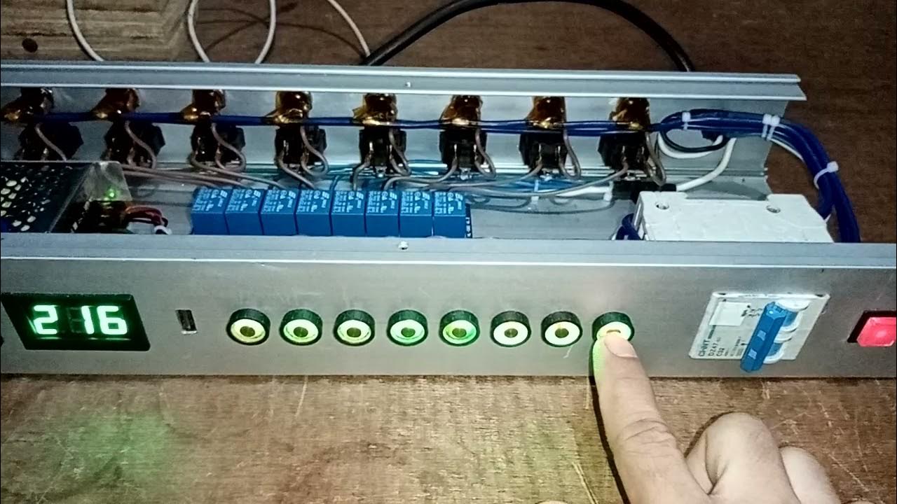 DIY Power Sequencer Controller using Arduino - YouTube