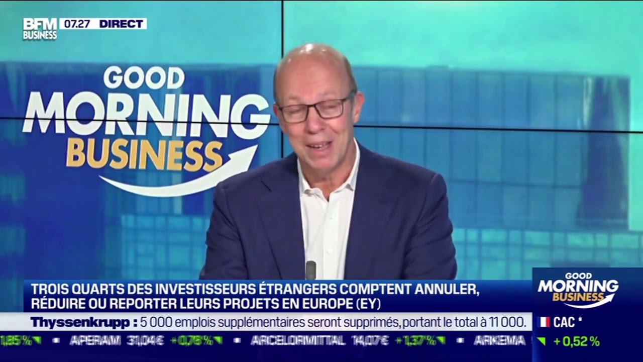Marc Lhermitte (EY) : L'investisement étranger en France en baisse de ...