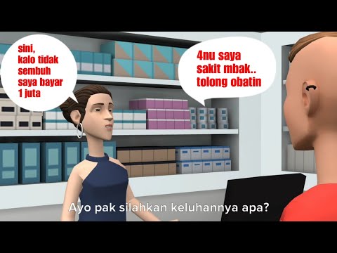 Kartun lucu - toko obat spesialis wik