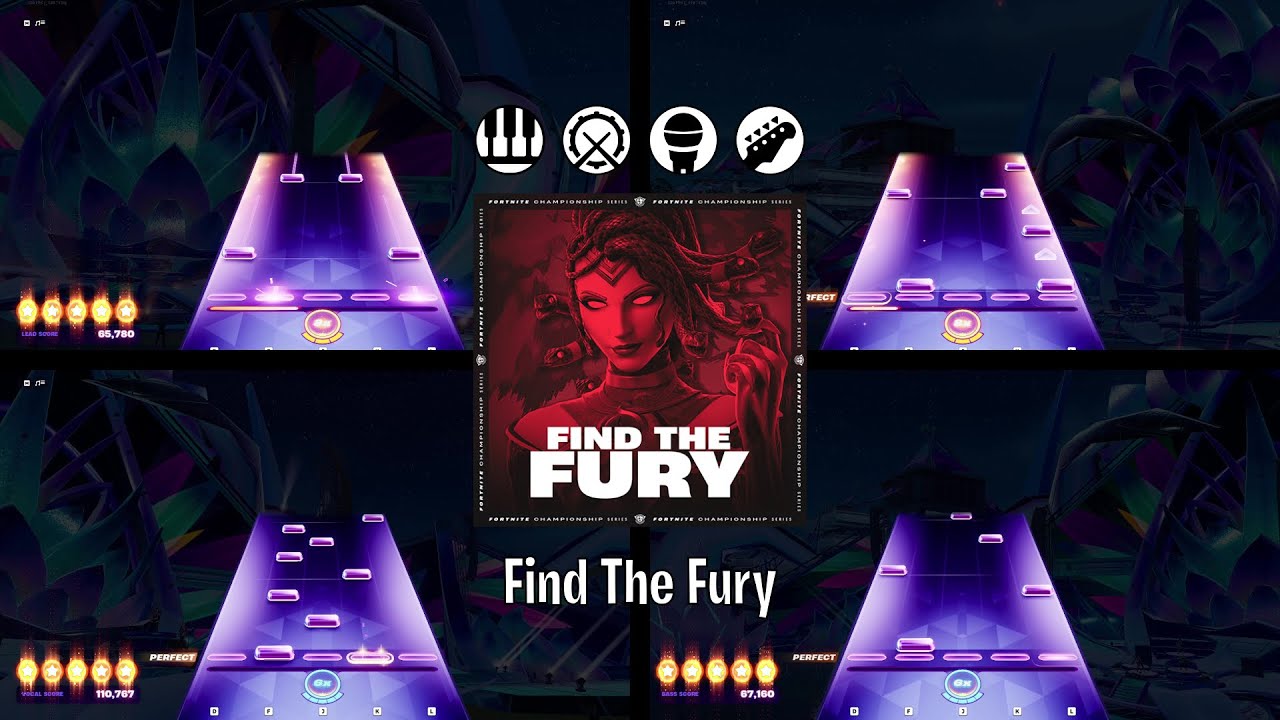 Find The Fury | All Tap Mode Instruments | Expert Flawless | Fortnite ...
