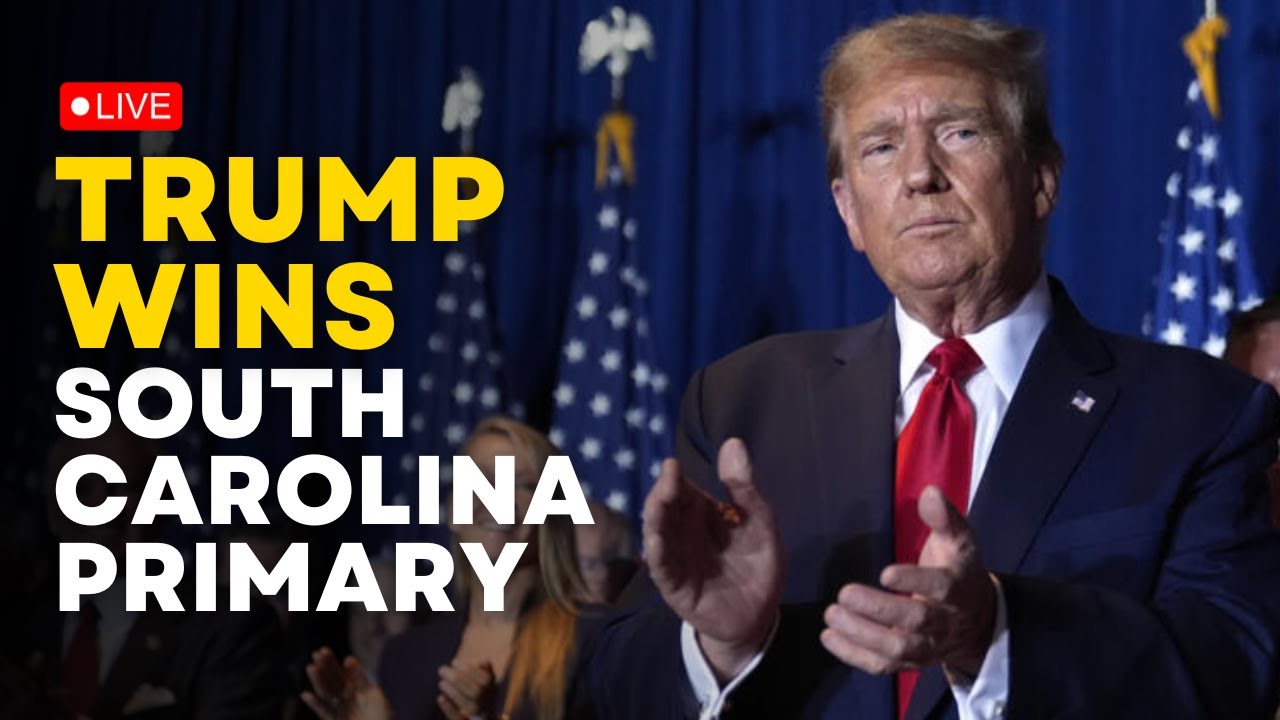 Donald Trump LIVE | Trump Wins South Carolina Primary | Trump Rally ...