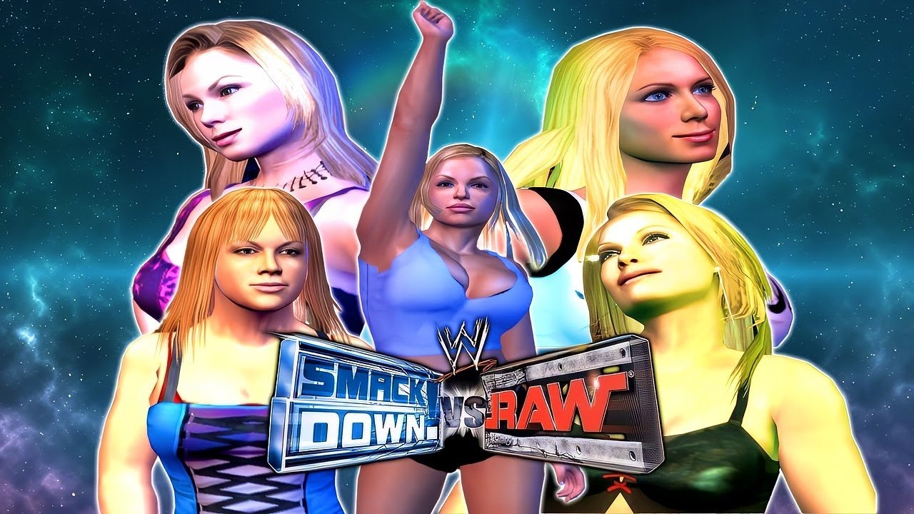 WWE Smackdown! vs. RAW | All Diva Entrances & Alt Attires - YouTube