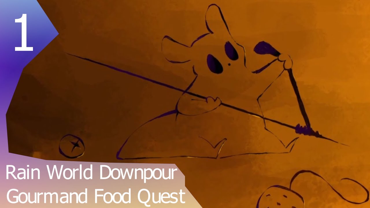 Rain World Downpour Gourmand Food Quest Ep 1 - YouTube