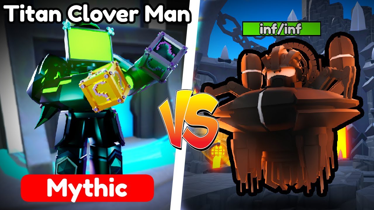 100 TITAN CLOVER MAN vs THE MOTHERSHIP!! (Toilet Tower Defense) - YouTube