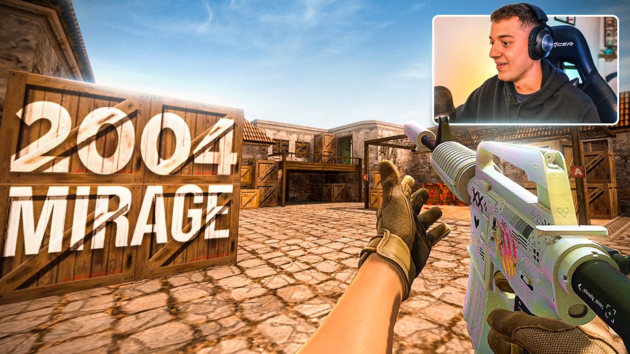 IMPOSSÍVEL que era assim... Joguei as primeiras VERSÕES da MIRAGE no CS ...