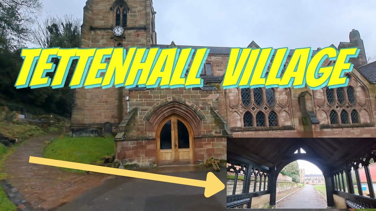 EXPLORING TETTENHALL VILLAGE & SPOOKY GRAVEYARD #youtube #history #vlog ...
