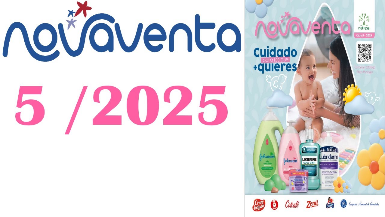 CATÁLOGO NOVAVENTA CAMPAÑA 5 / 2025 COLOMBIA - YouTube