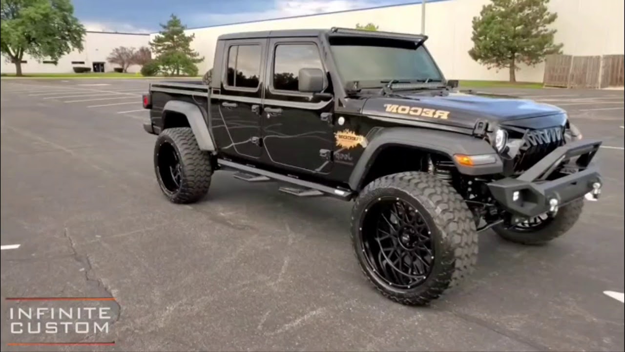2020 GLADIATOR 3.5 LIFT ON 37S VS 6 INCH LIFT ON 40s - YouTube