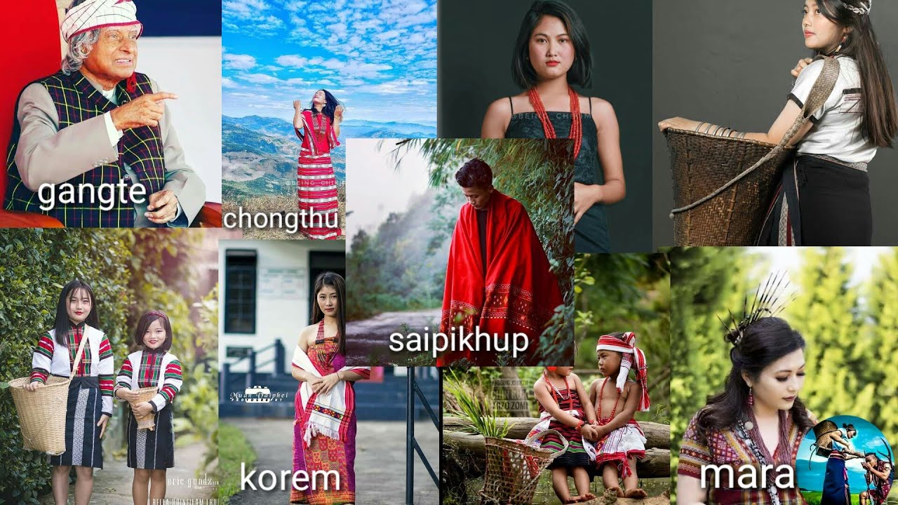 Kuki,Chin,Mizo || Traditional Attire - YouTube