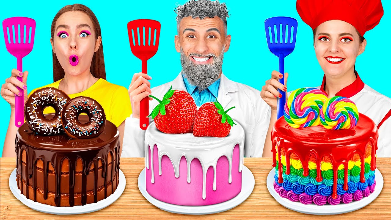 ฉัน vs คุณคุณปู่การทำอาหาร ท้าทาย | ศึกอาหาร RaPaPa Challenge - YouTube