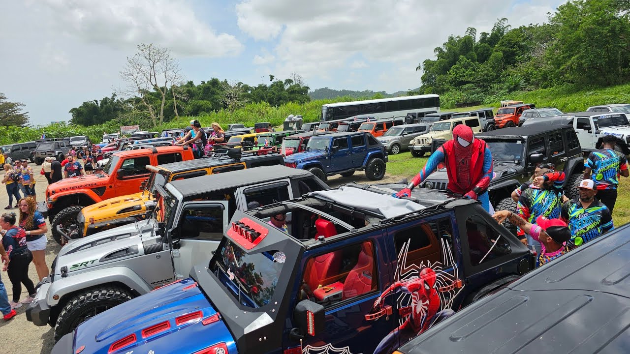 Anivesario Islander Jeep PR Life en Toa Alta Puerto Rico - YouTube