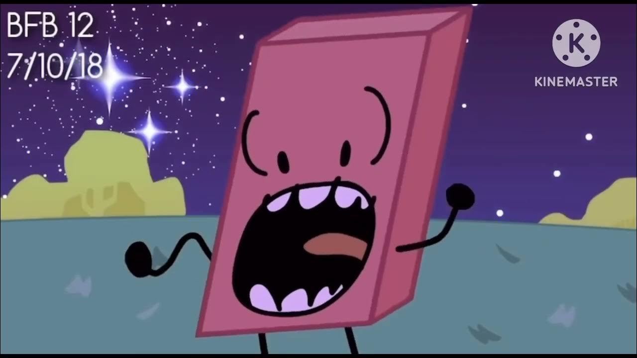 Bfdi eaeraser screaming effects - YouTube