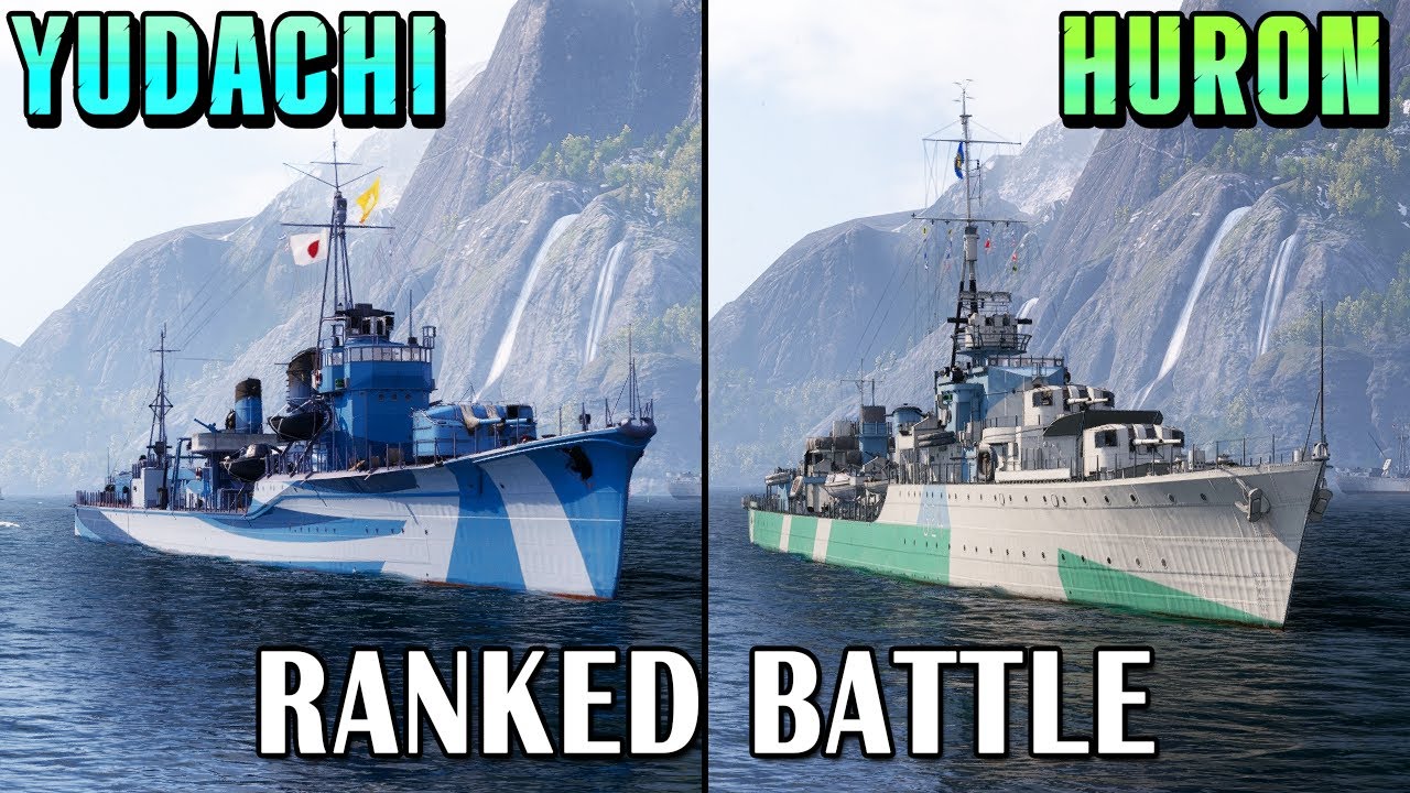 Yudachi & Huron - Ranking with Destroyers - YouTube