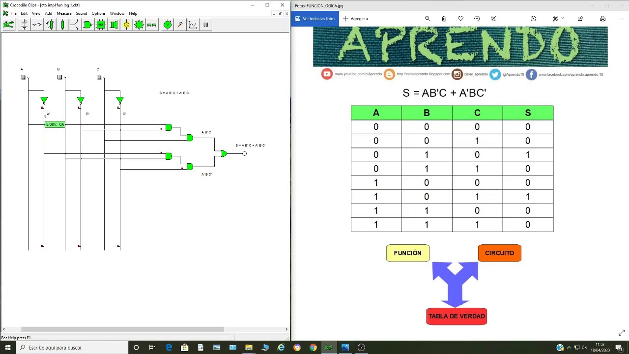 Aprendo - Función Lógica - Tecnología - YouTube