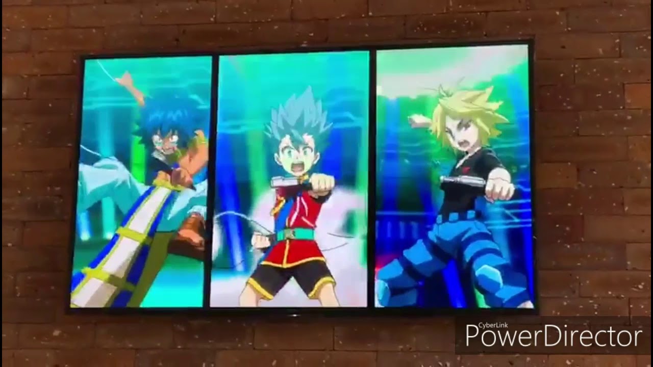 Beyblade Burst Turbo - Laban vs Xavier vs Fubuki - YouTube