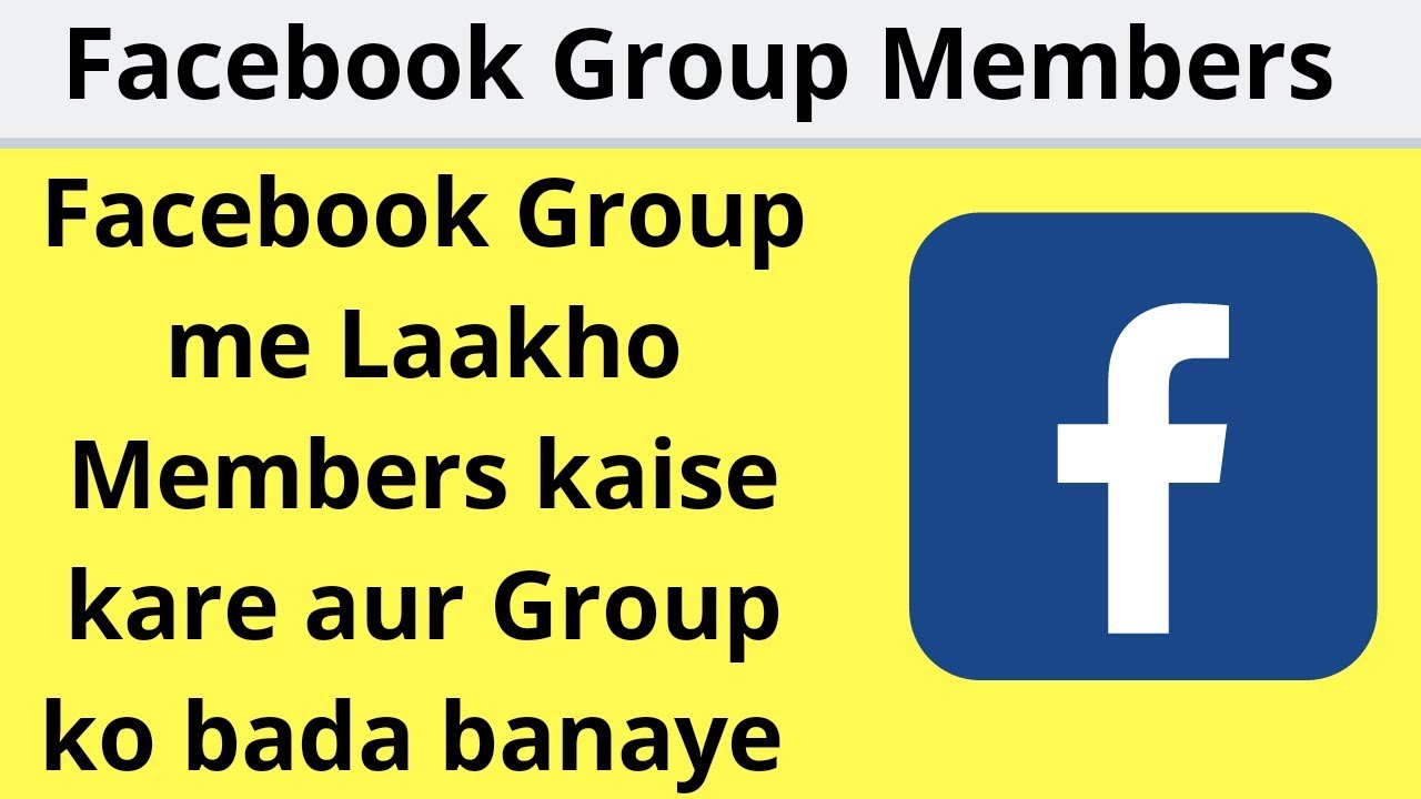 How to Grow Facebook Group to Millions | Increase Group Members Super ...