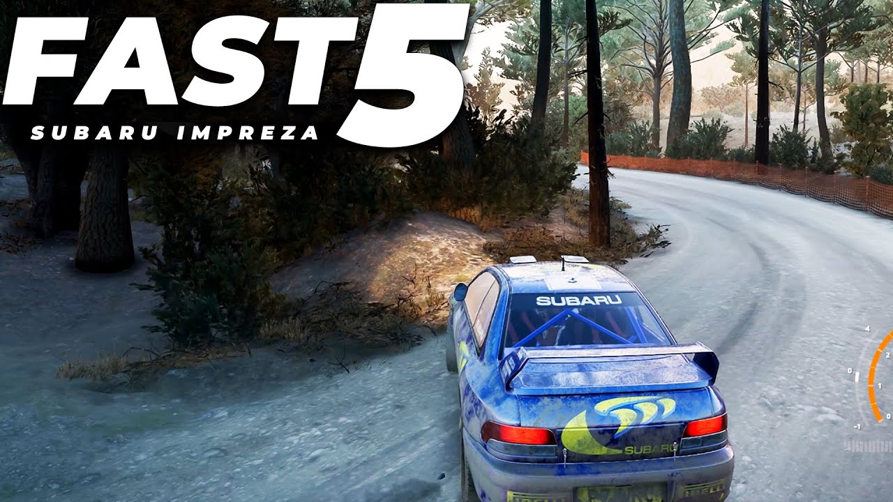 Fast 5 - Subaru Impreza - World Record - Chase cam! - YouTube