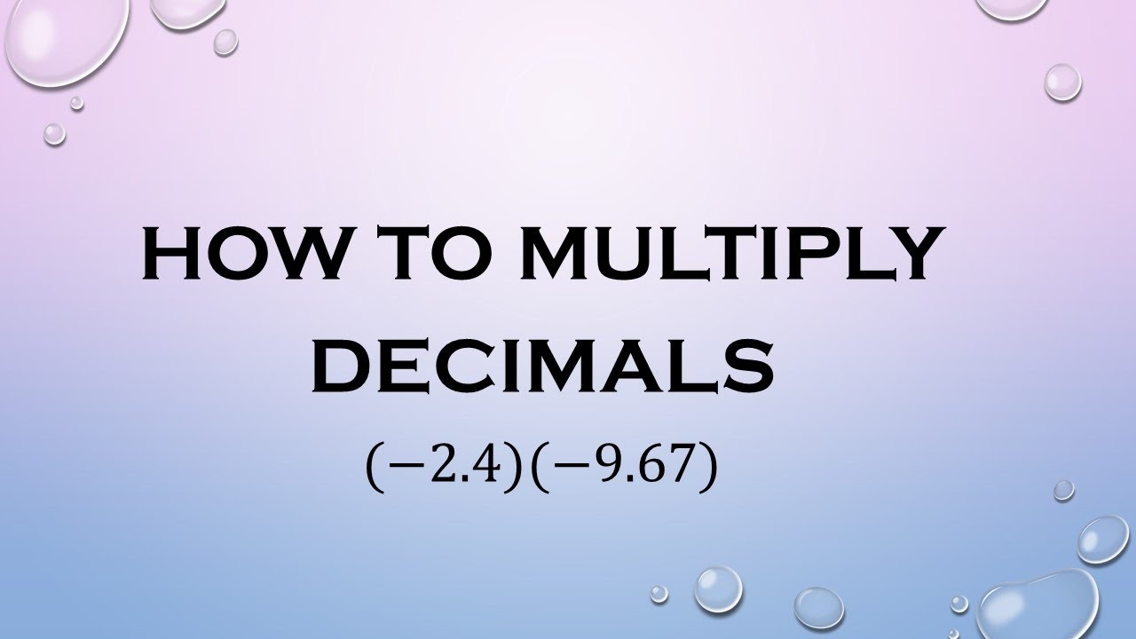 How To Multiply Decimals YouTube how-to-multiply-decimals-youtube