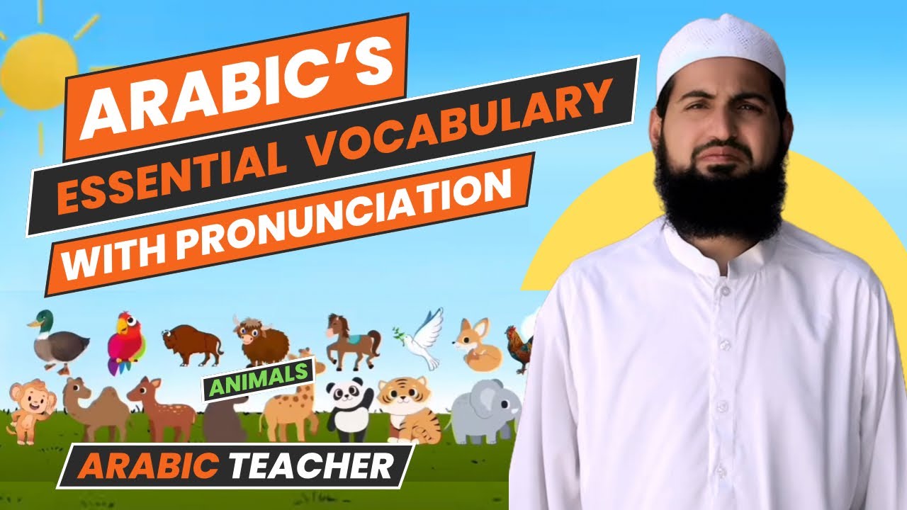 Essential Arabic Words: Zoo Animals Edition | Arabic vocabulary ...