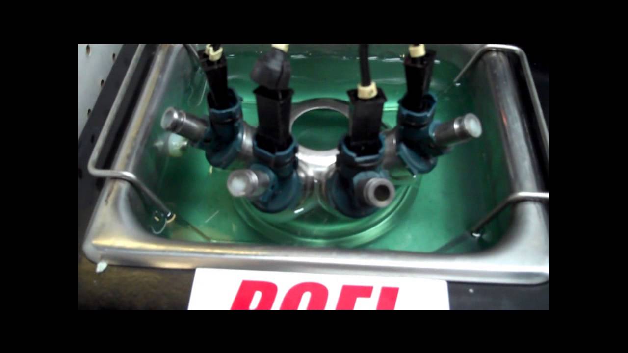 PCFI Injector Cleaning - YouTube