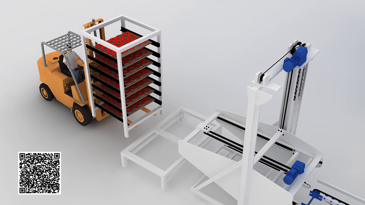 SL-MACHINERY Brick Machine Semi - automatic production line - YouTube