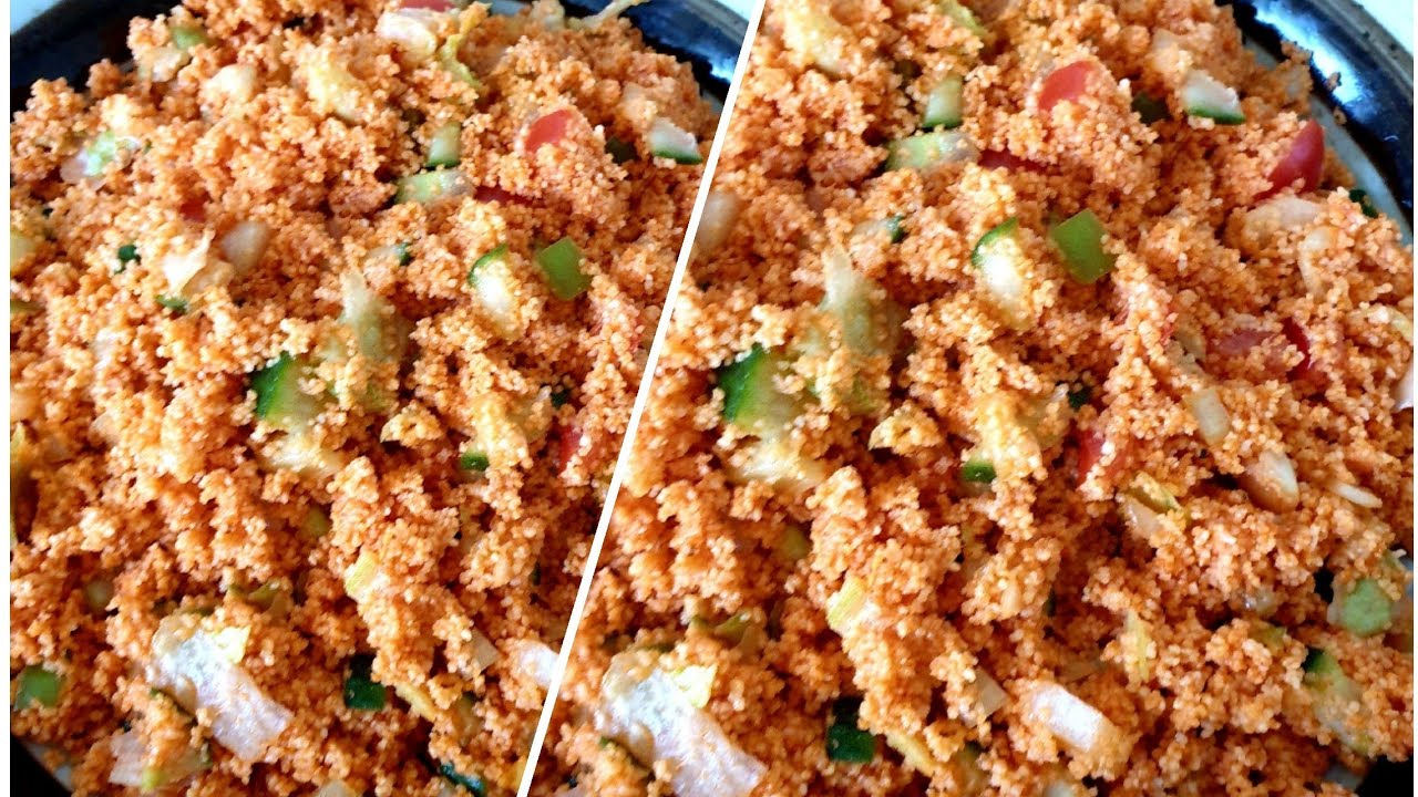 Kusodhawada kouskos salat - YouTube