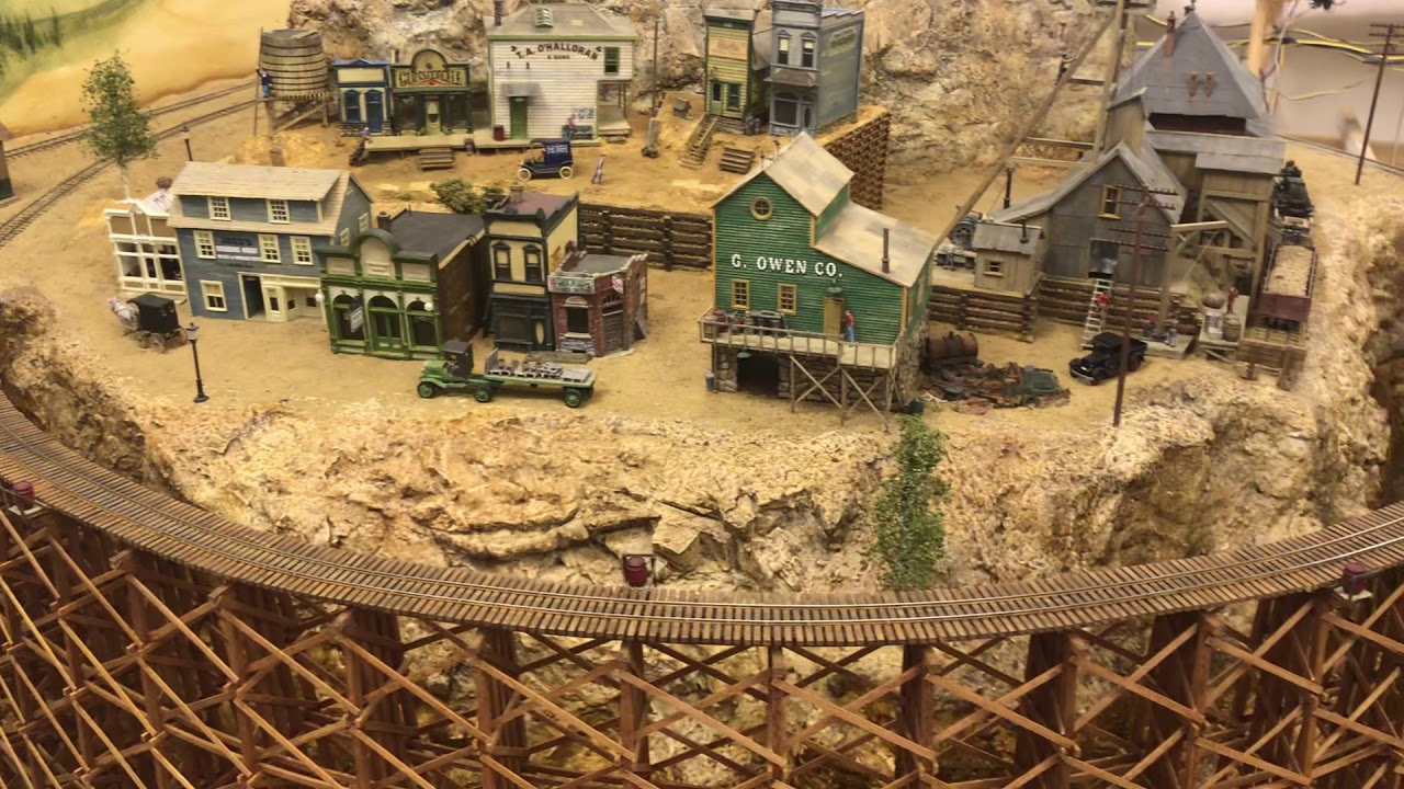 My Colorado & Southern Narrow Gauge Model Railroad - YouTube
