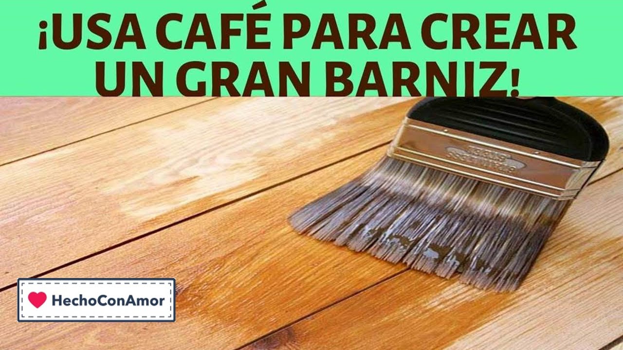 Aprenda Cómo Hacer Barniz De Café Para Usar En Cualquier Superficie ...