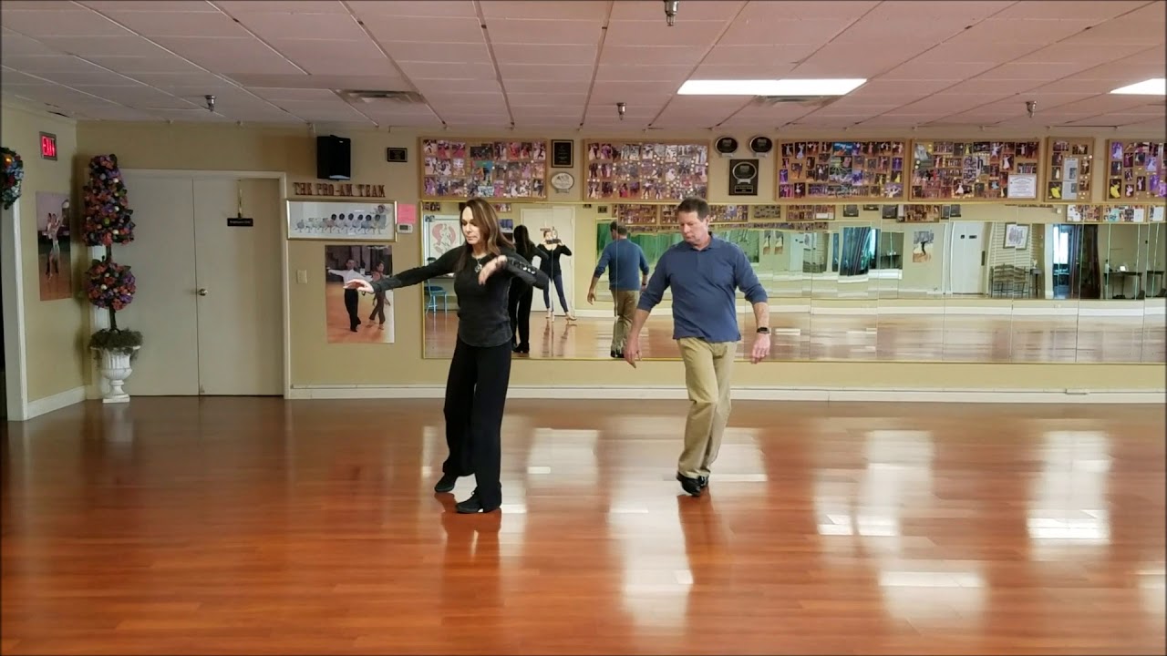 Tango Promenade Foot Placement and Leg Shaping - YouTube