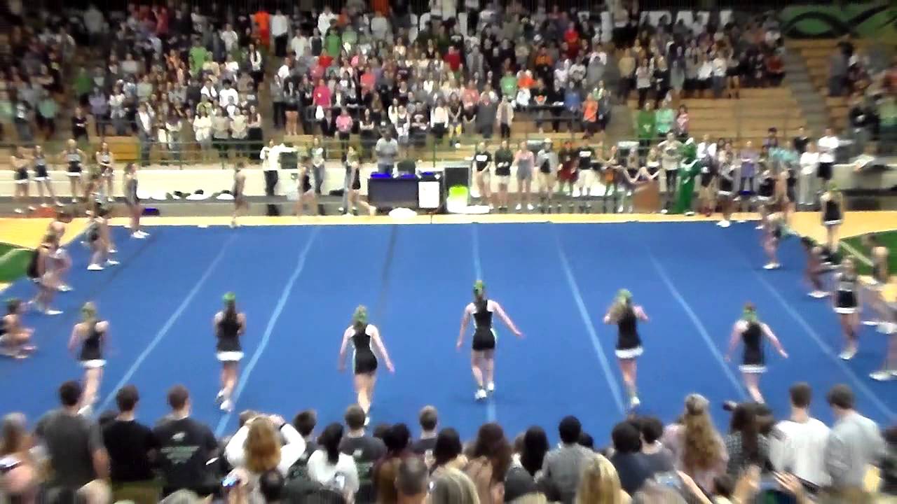 Emerald Belles senior switch pep rally 10-31-14 - YouTube