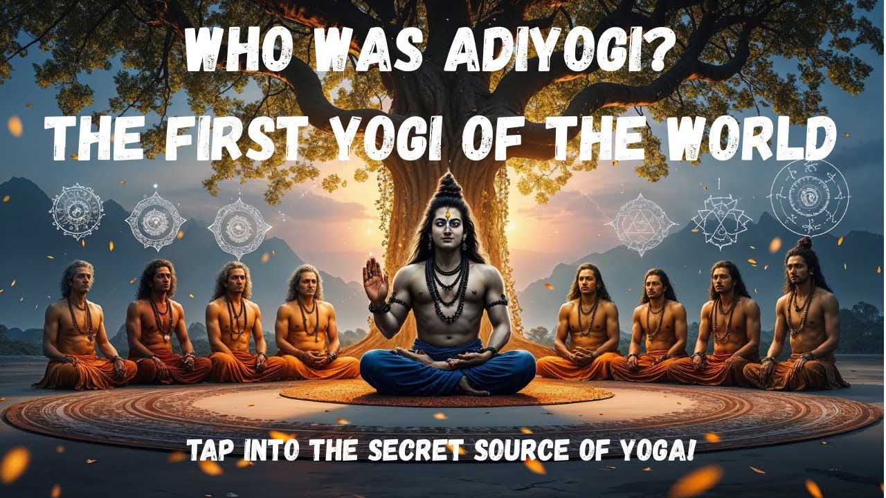 Adiyogi: The First Guru of Yoga | Lord Shiva's Gift to Humanity ...
