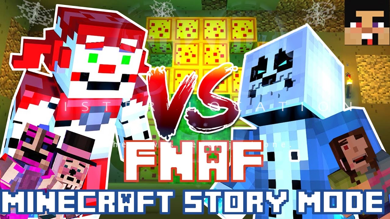 FNAF Sister Location vs Undertale - Minecraft Story Mode Episode 6 ...