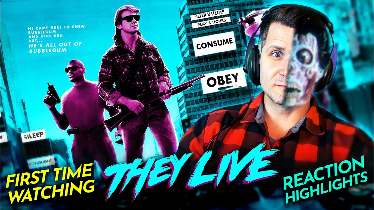 Jonathan surprised by THEY LIVE (1988) Movie Reaction FIRST TIME ...