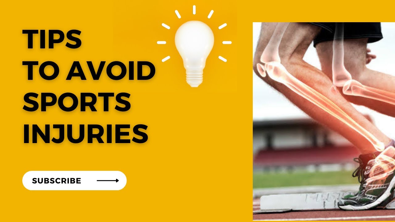 TIPS to Avoid Sports Injuries - YouTube