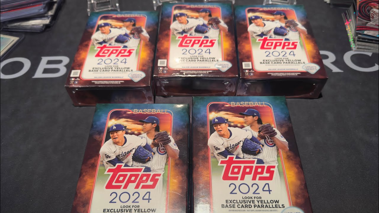 2024 Topps Update Hanger Boxes - Loaded with Vintage Stock, Gold ...