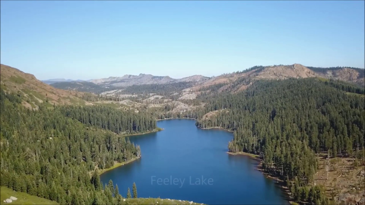 Carr Lake to Milk Lake drone video - YouTube