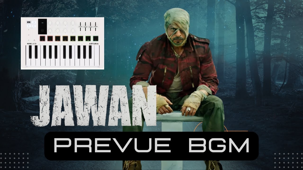 Jawan Theme | Shah Rukh Khan | Midi Cover #anirudh #jawan - YouTube