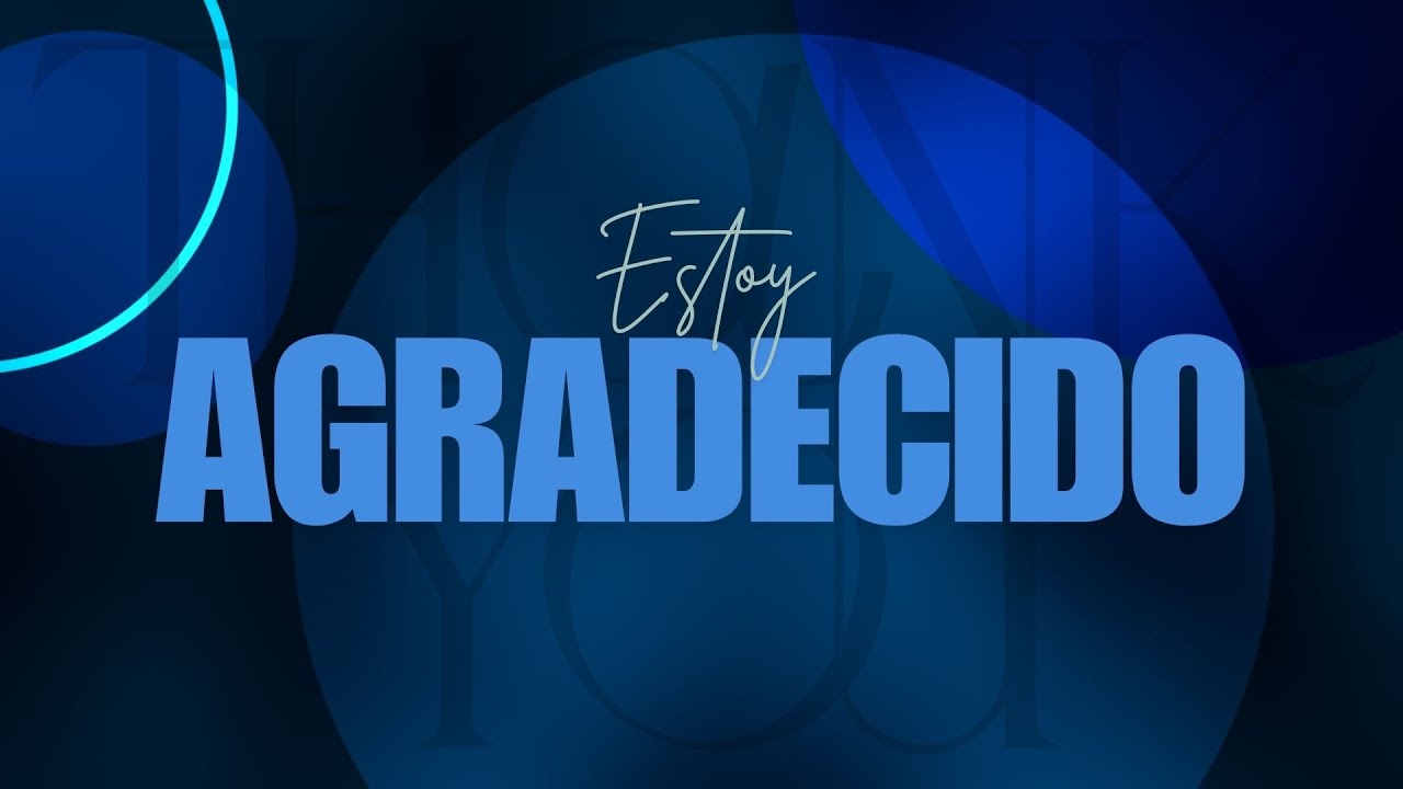Estoy Agradecido (Quiero alabarte) DEMOSTRACION - YouTube