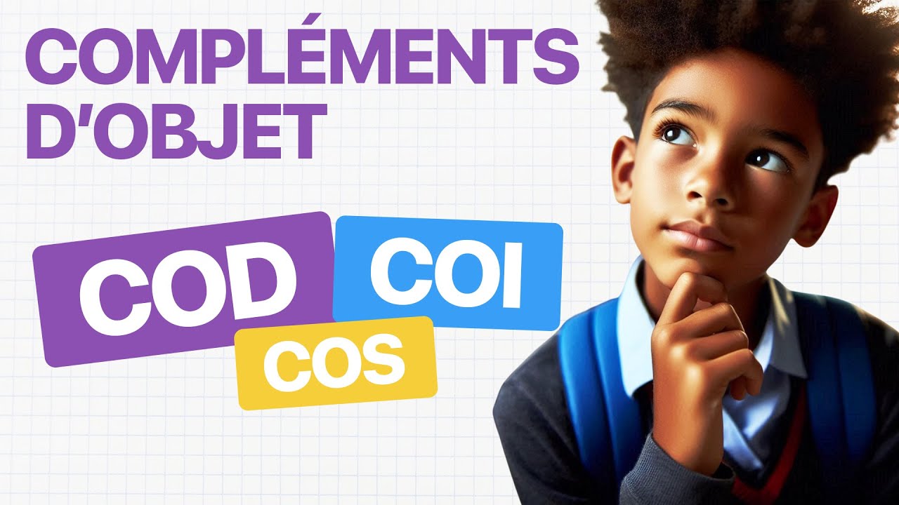 Les COMPLÉMENTS D'OBJETS (COD, COI, COS) - Leçon/exercice (Français ...
