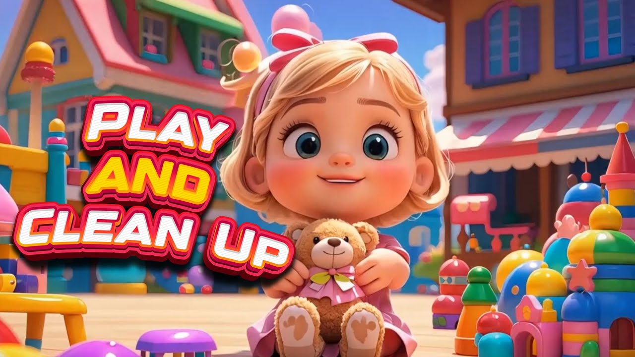 Play and Clean Up - Educational Kids Song | Teaching Responsibility ...