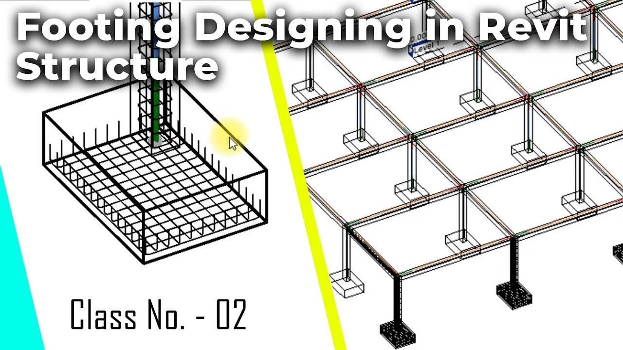 Footing Design in Revit Structure | Class - 02 | PTS CAD Expert - YouTube