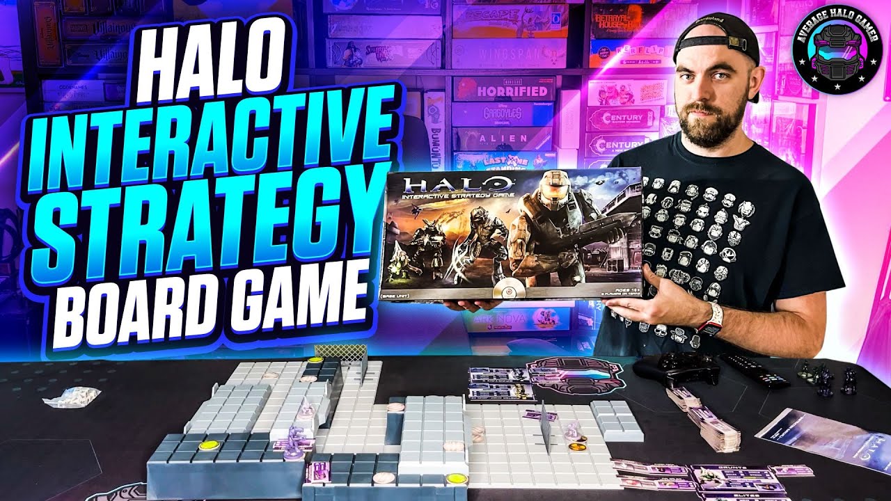 Halo Interactive Board Game Unboxing & Review - YouTube