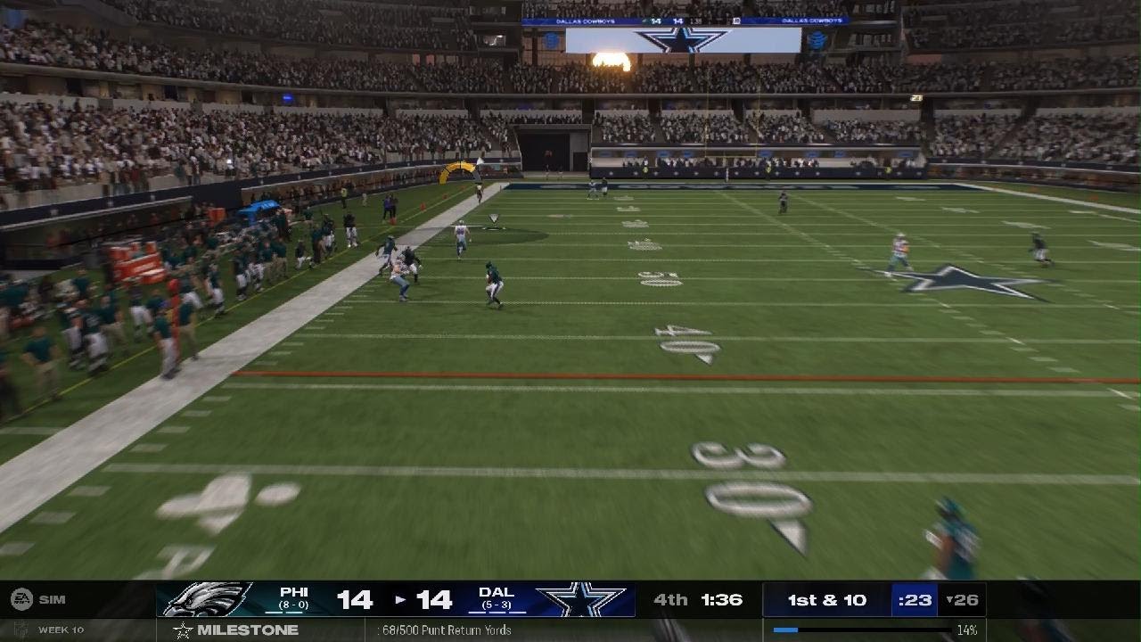 Madden NFL 25 Herbert big play for the Cowboys in waning minutes of ...