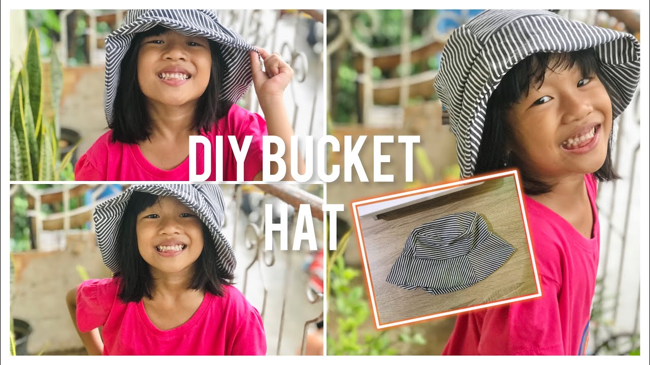 DIY BUCKET HAT | WITH PATTERN - YouTube