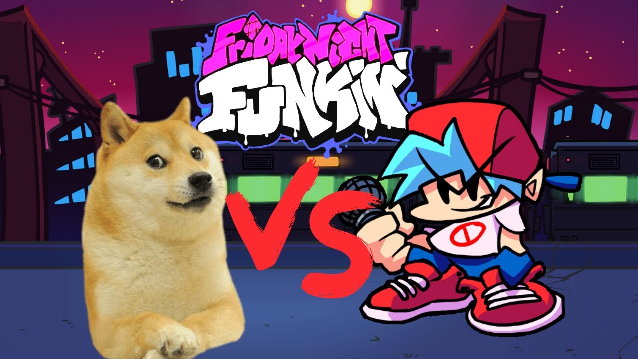 Meme FNF Shiba Inu Dogecoin but in Friday Nigh Funkin - YouTube