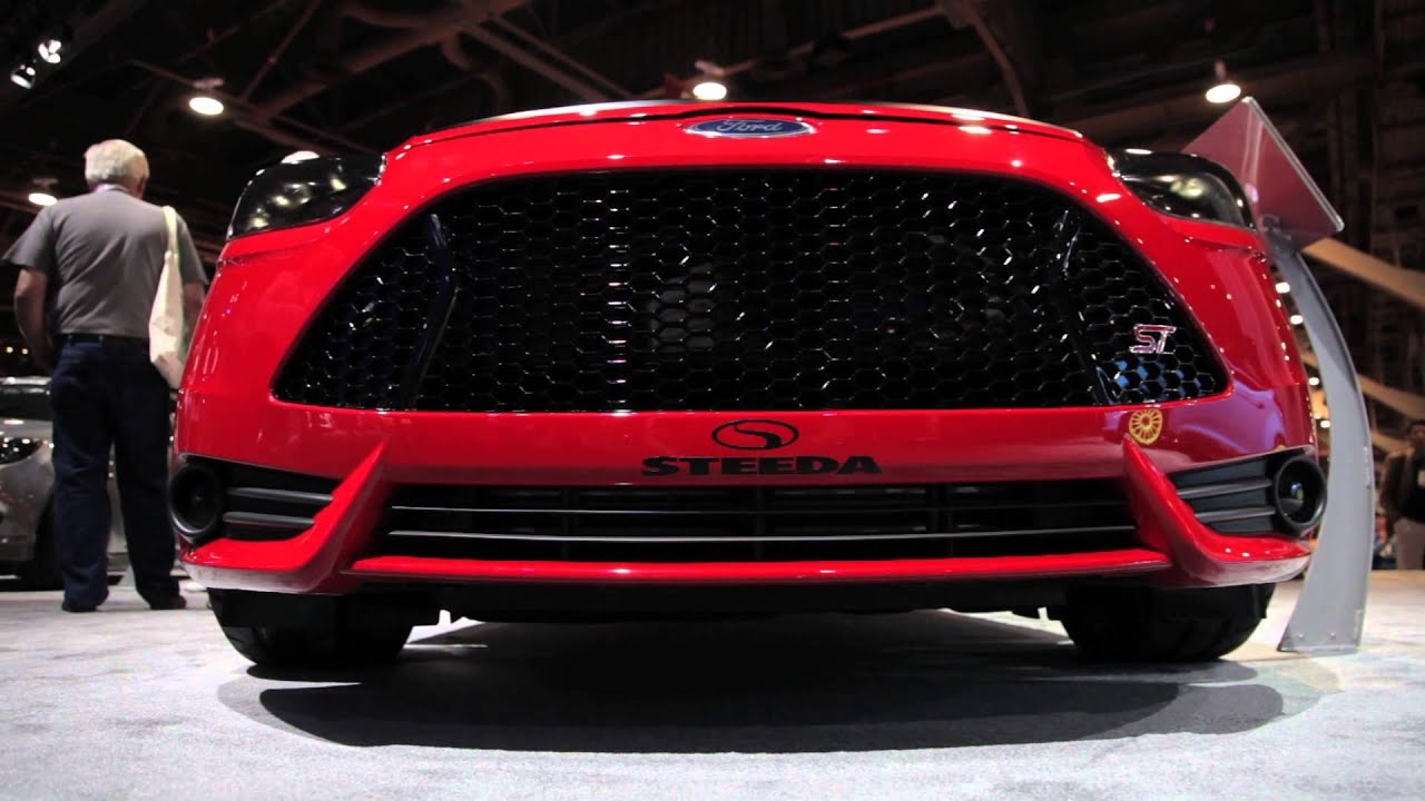Customized Ford Focus STs - 2012 SEMA Show - YouTube