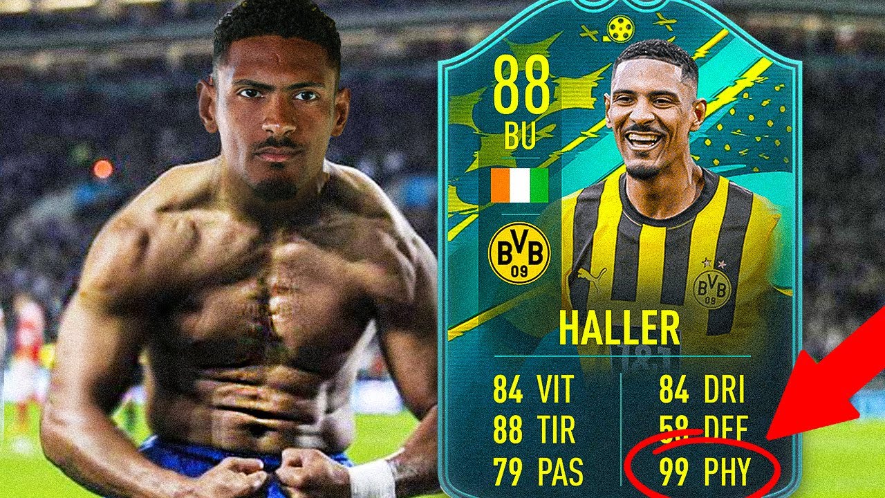 Le Joueur Le PLUS PHYSIQUE sur FIFA 23 !!.. (Sébastien HALLER) - YouTube