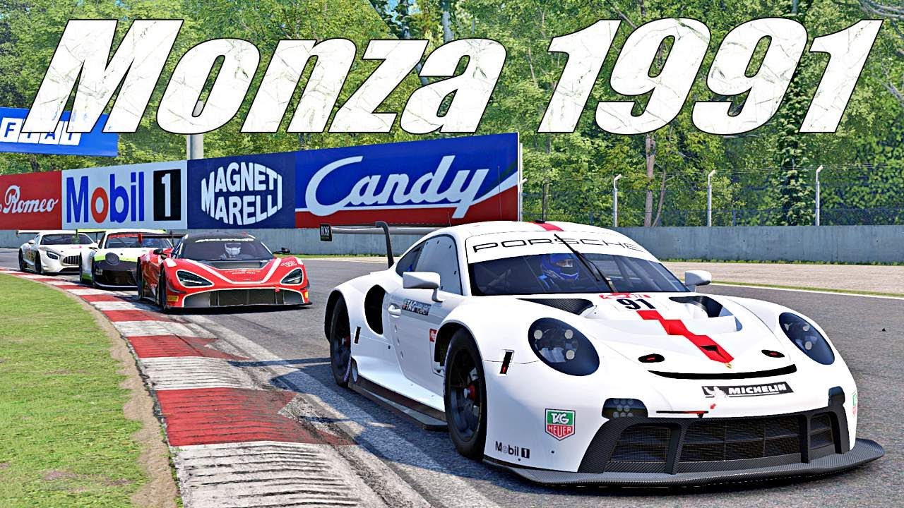 Automobilista 2 - Monza 1991 - Porsche 911 RSR GTE【AMS2】 - YouTube